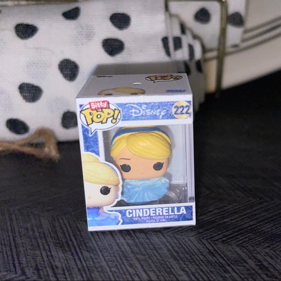 Disney | Other | Disney Cinderella Bitty Pop With Blonde Hair And Blue ...
